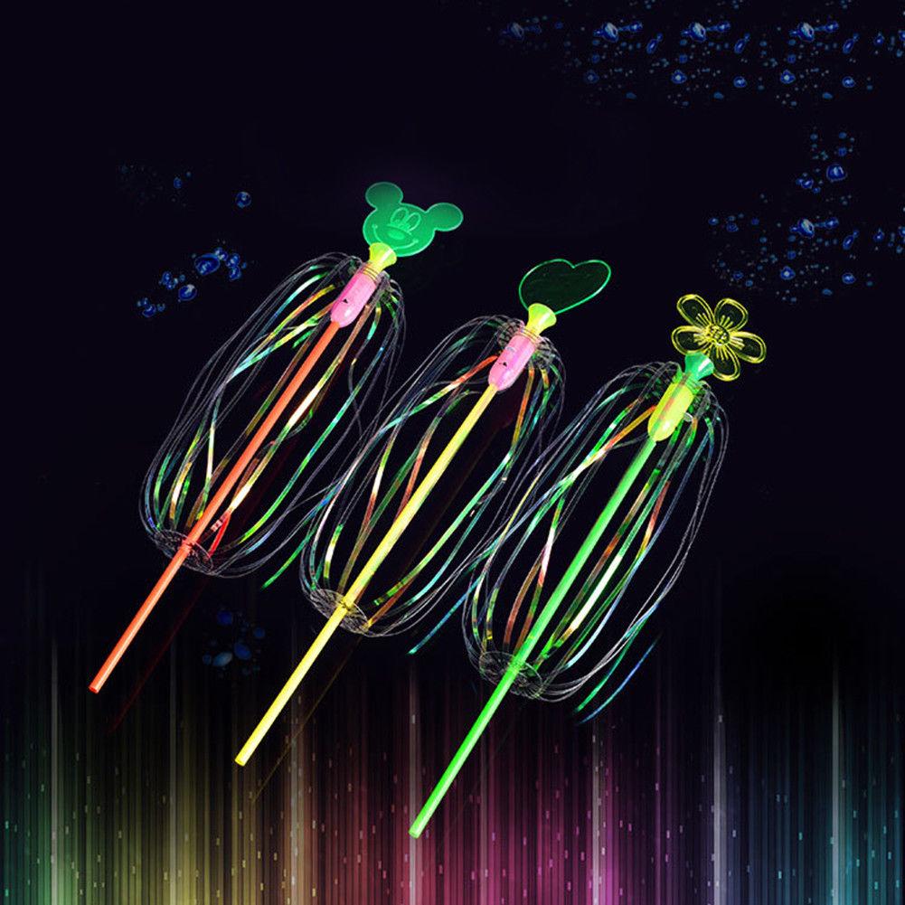 💰Köp billigt online Swivel Fan Wand LED Sensory Toys Rainbow Windmill ...