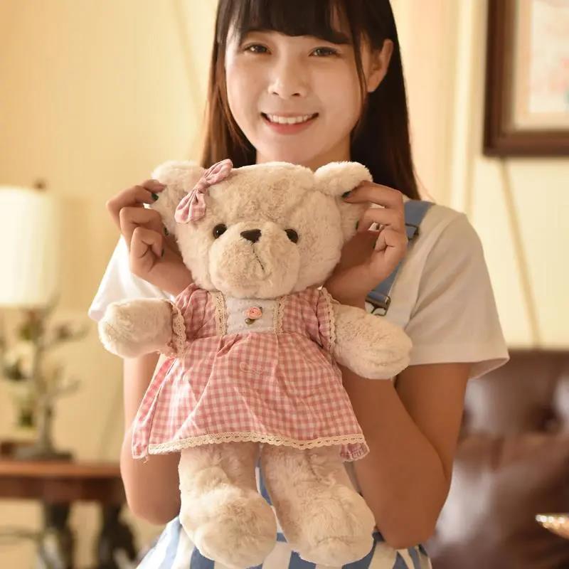 Princess Teddy Bear Hug Bear Cubs Doll Plush Toy Ragdoll Girls Day Gift ...