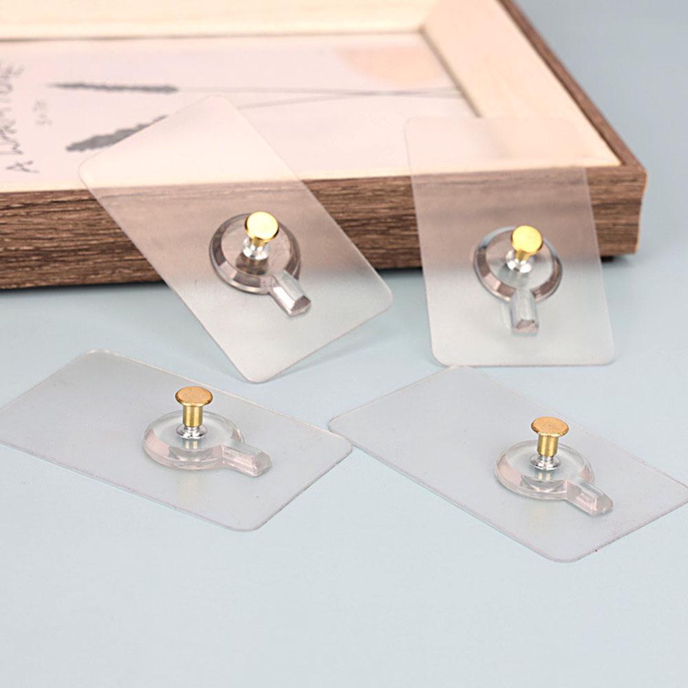 Buy 12pcs Photo Frame Hooks Invisible Stickers Hanging Picture Painting ...