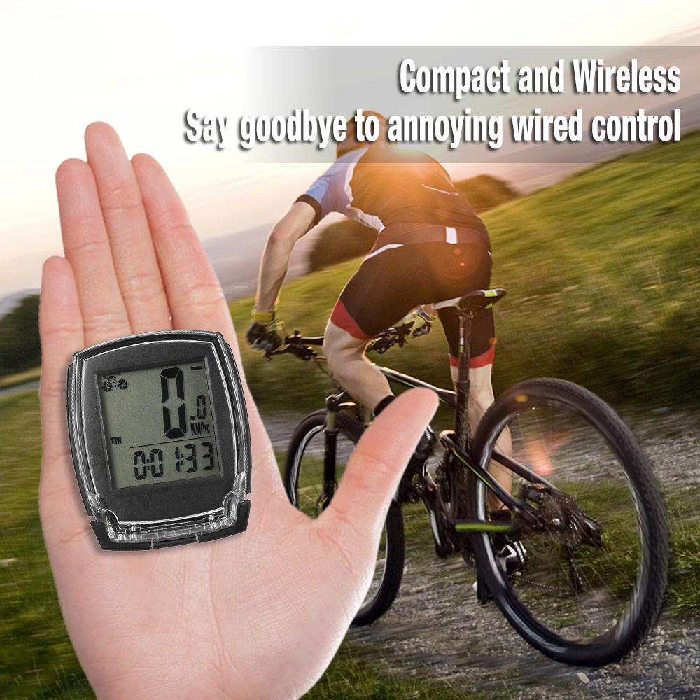 Buy Wireless Bike Computer Speedometer Digital Bicycle Odometer ...