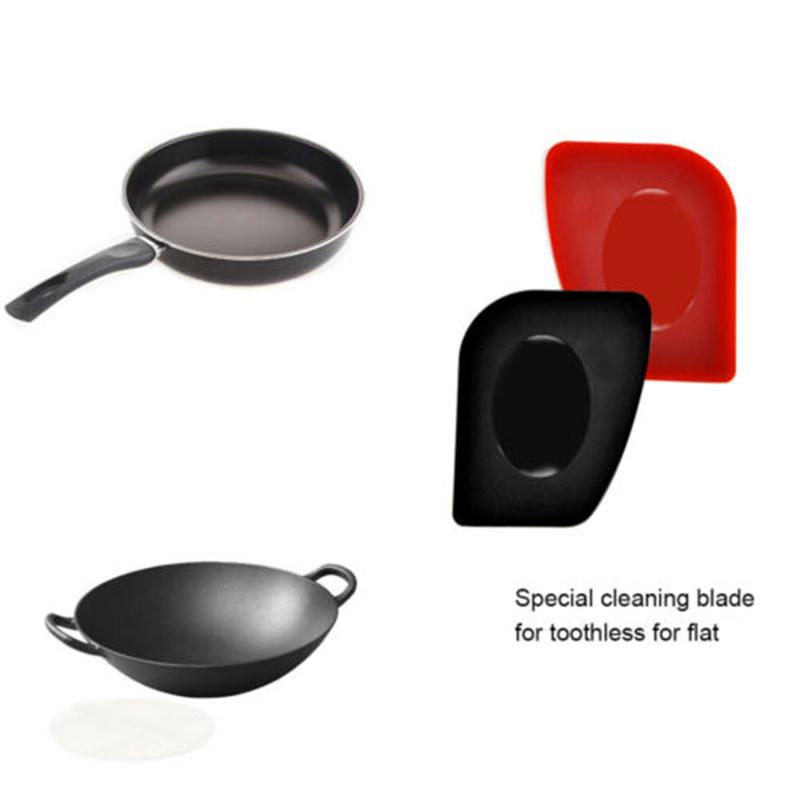 Buy 6PCS Grill Pan Scrapers Silicone Hot Handle Holder Metal Oven ...