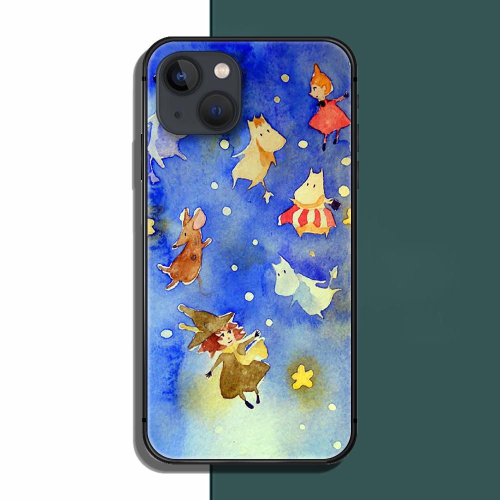 Cartoon Moomin-S-hippo Phone Case Cover Cell For Iphone Samsung Galaxy ...