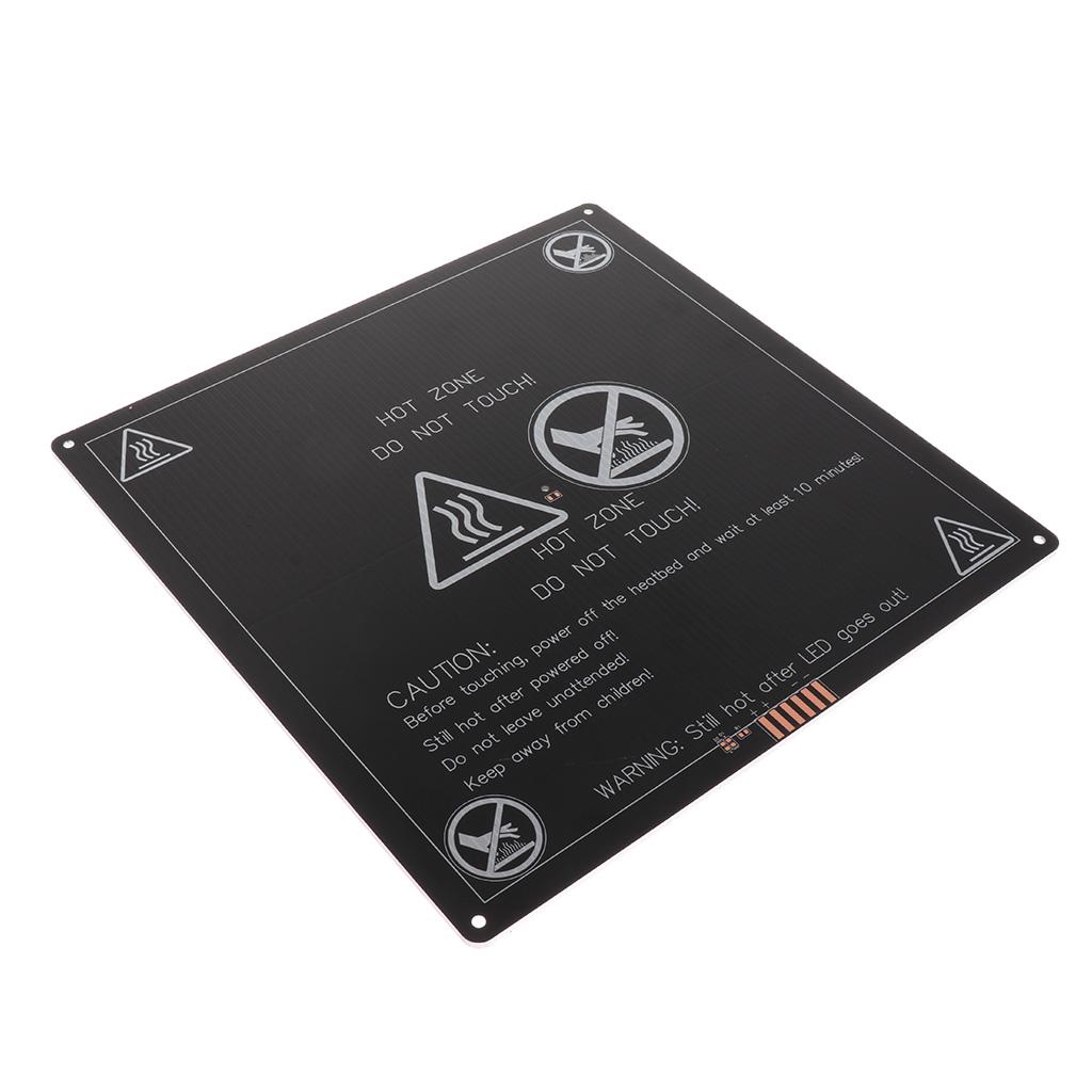 Heated Bed 220*220*3mm Aluminium PCB Heatbed 12v24v for MK3 3D Printer ...