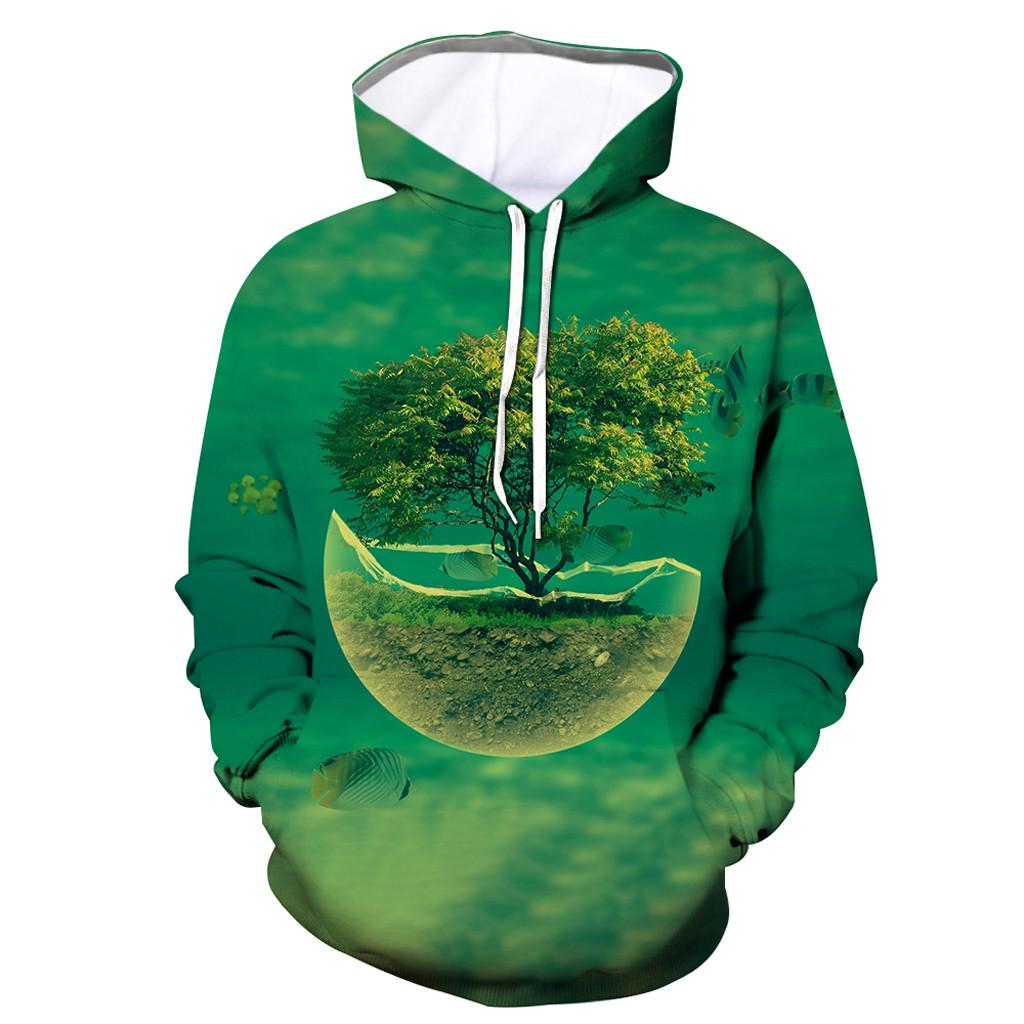 Buy Men's 3D Funny Jacket Long Sleeve Hooded New Style Coat Hoodie ...