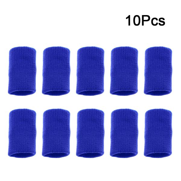 Buy 10 Pcs Volleyball Finger Sweatband Stretchy Finger Protector Sleeve ...