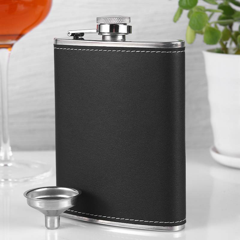 Cheap Flask For Liquor And Funnel - 8 Oz Leak Proof Stainless Steel ...