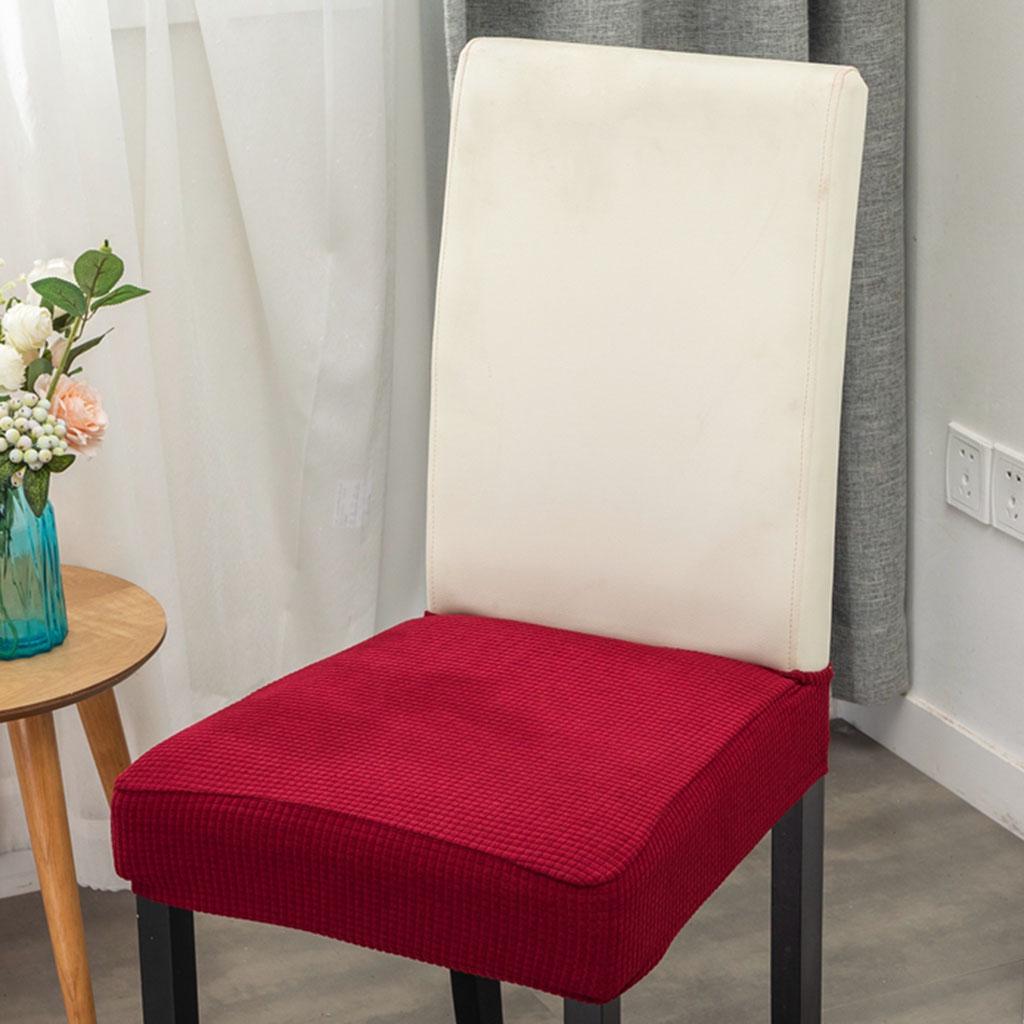 Buy Stretchy Chair Cover Washable Seat Slipcover Stool Case for Hotel ...