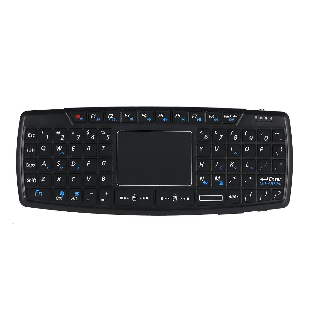 2.4G Mini Wireless Touchpad Keyboard Handheld Remote Control Keyboard ...
