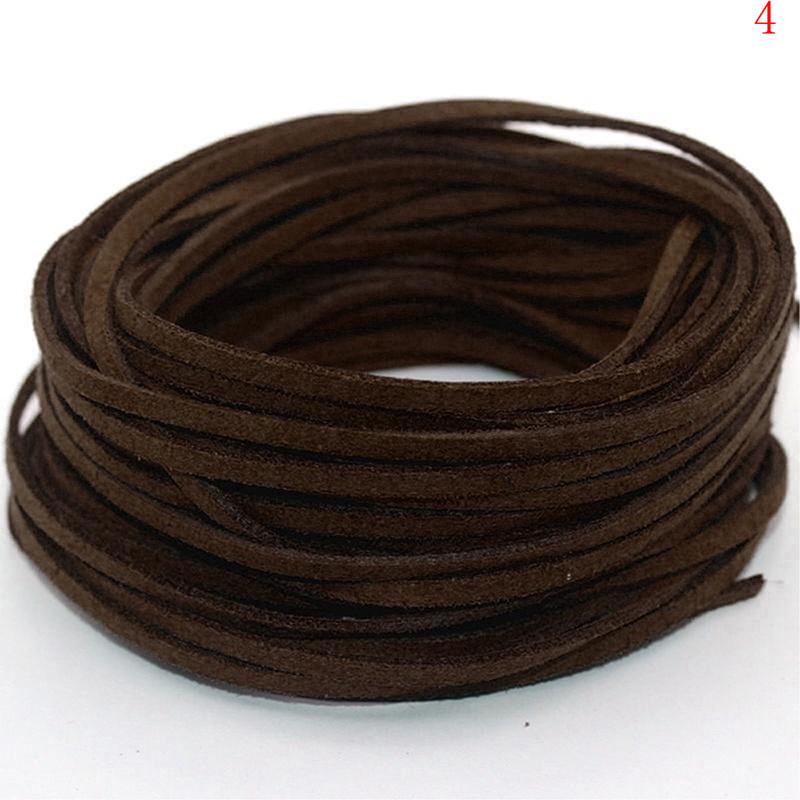 Buy 3 Mm Faux Suede Cord String Beading Thread Velvet Leather Cords ...