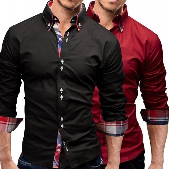 Buy Useful All Match Wear Resistant Colorfast Buttoned Down Men ...