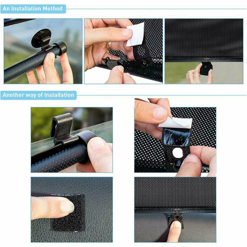 Cheap Summer Sun Protection Car Auto Retractable Car Sun Shade Side ...