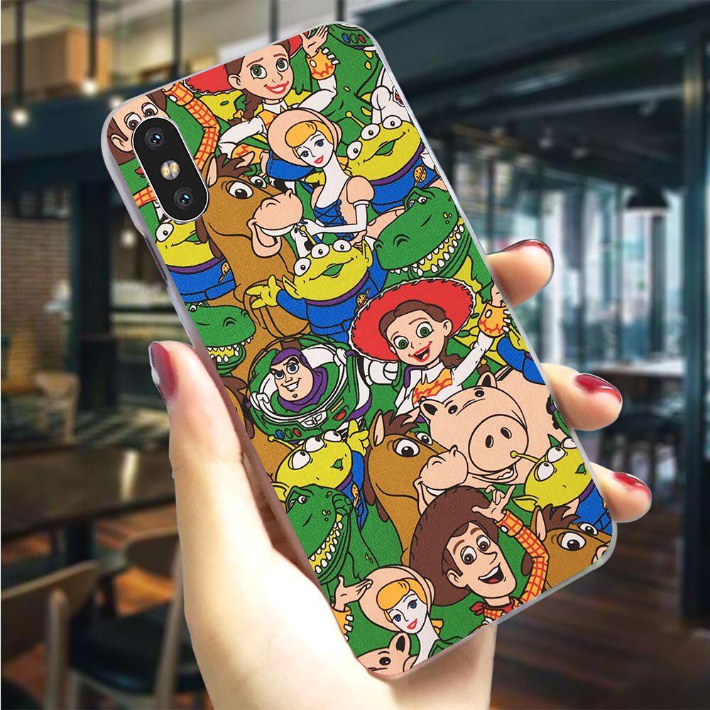 Buy Toy Story Plastic Phone Case for iPhone 7 Cover Xs Max 11 Pro XR X ...
