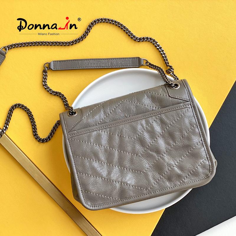 Buy Donna-in Women's Luxury Designer Genuine Leather Shoulder Bags ...