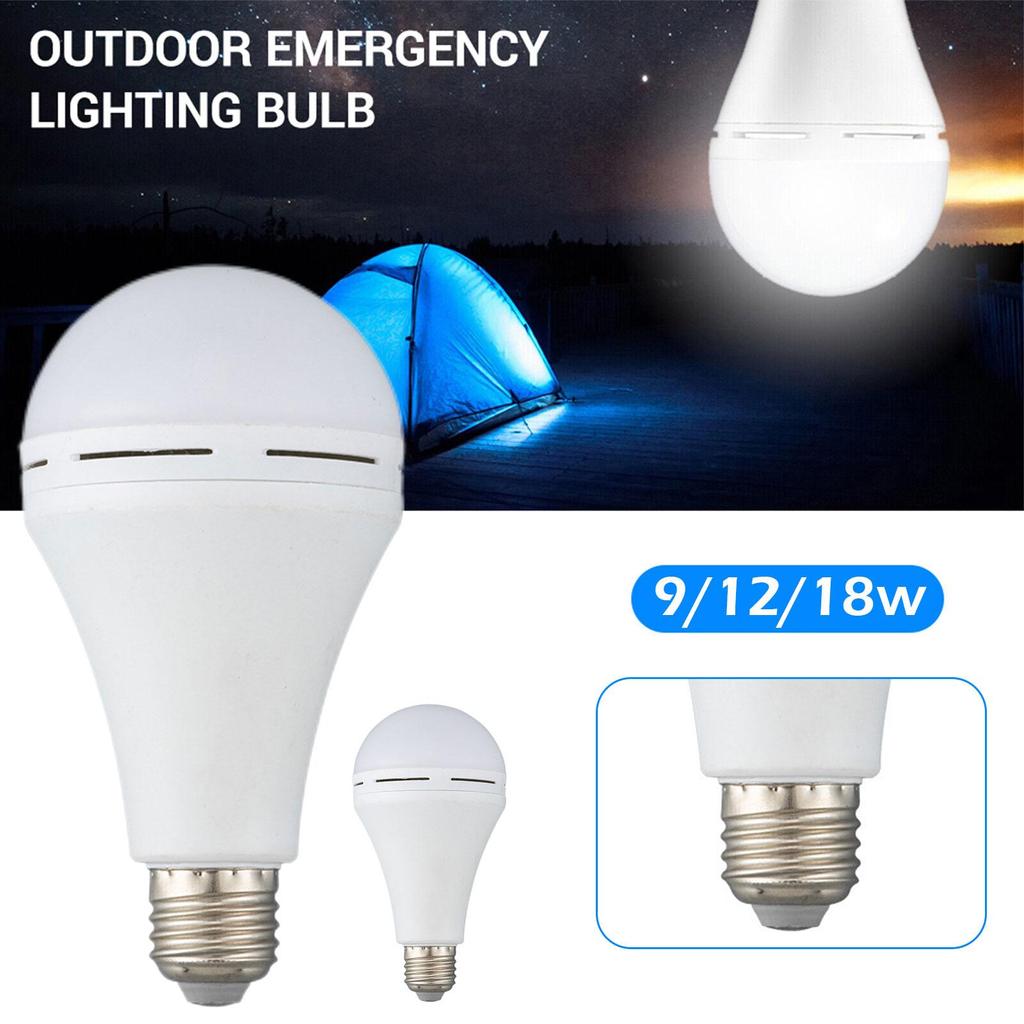 Buy B22 Rechargeable Emergency Light Bulb For Power Outage LED Backup ...