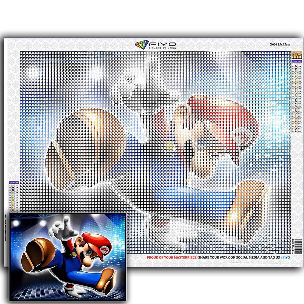 Buy Cross Stitch Kit DIY Diamond Embroidery Game Character Diamond ...