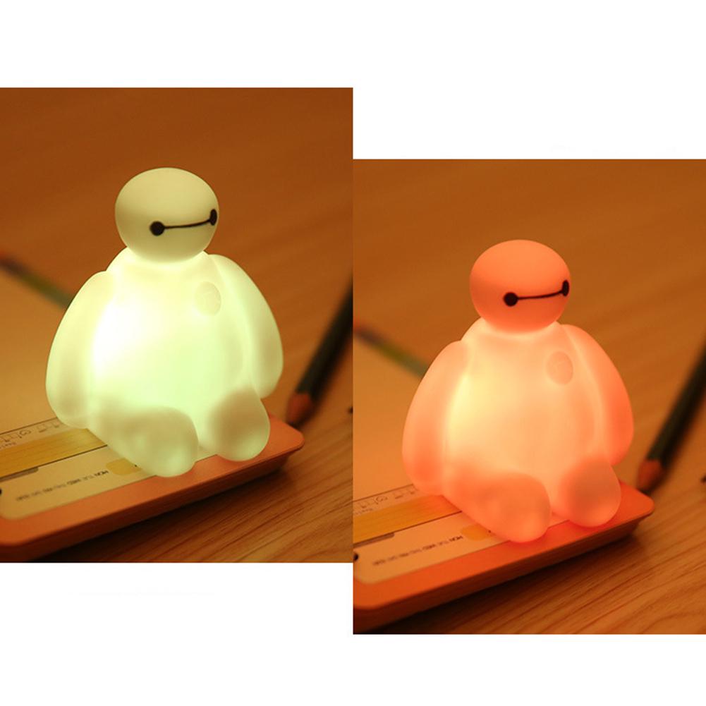 Buy Baymax LED Color Changing Night Cute Cartoon Light Home Kids ...