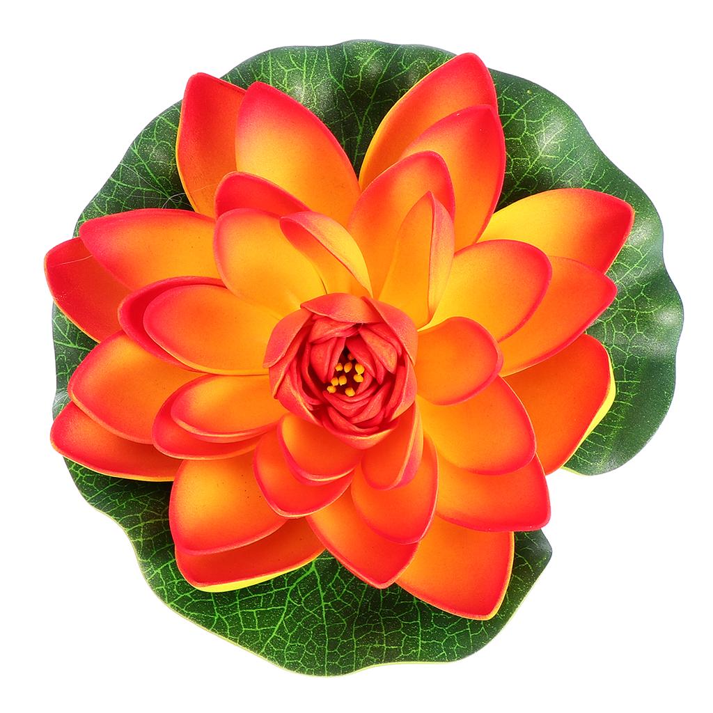 Buy 6 PCS Decorative Floating Water Lily Plastic Lotus Artificial ...