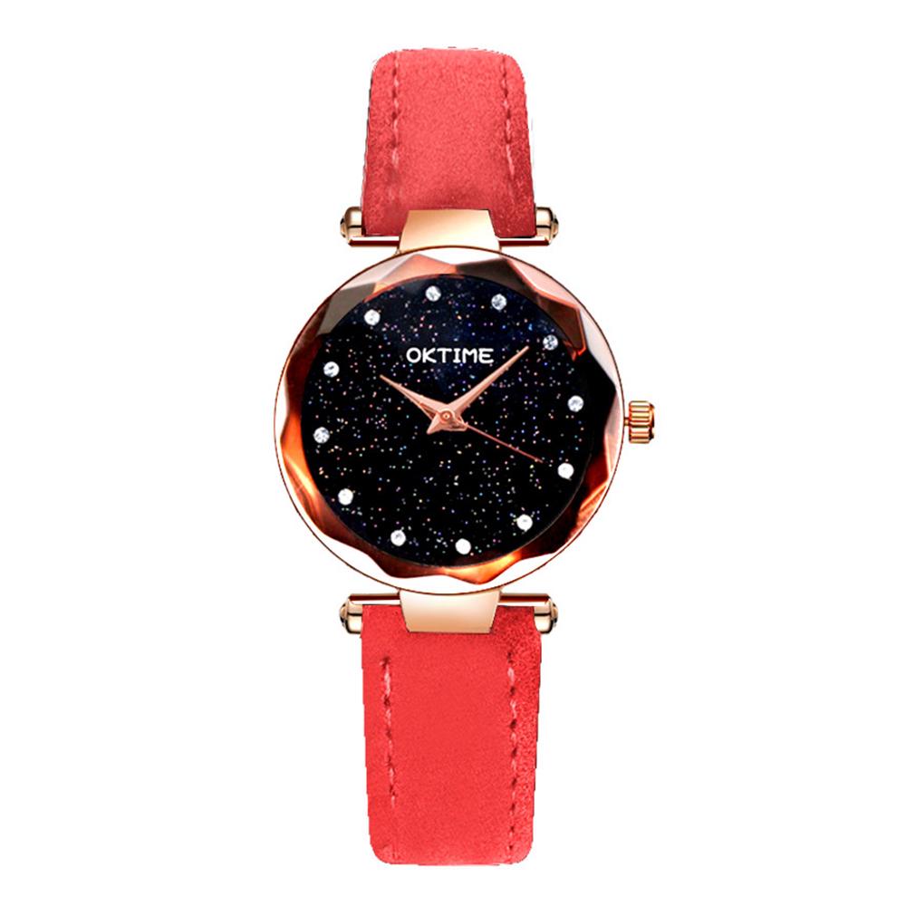 Buy Luxury Exquisite Fashion Star Quartz Watch Women Casual Bright ...