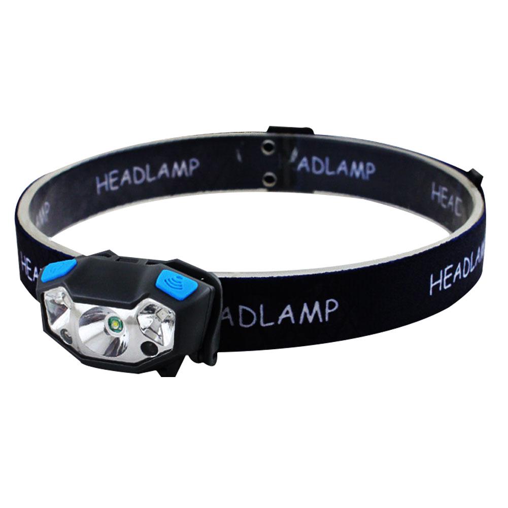 Buy Outdoor Waterproof LED Rechargeable Head Light Lamp Sensor Headlamp ...