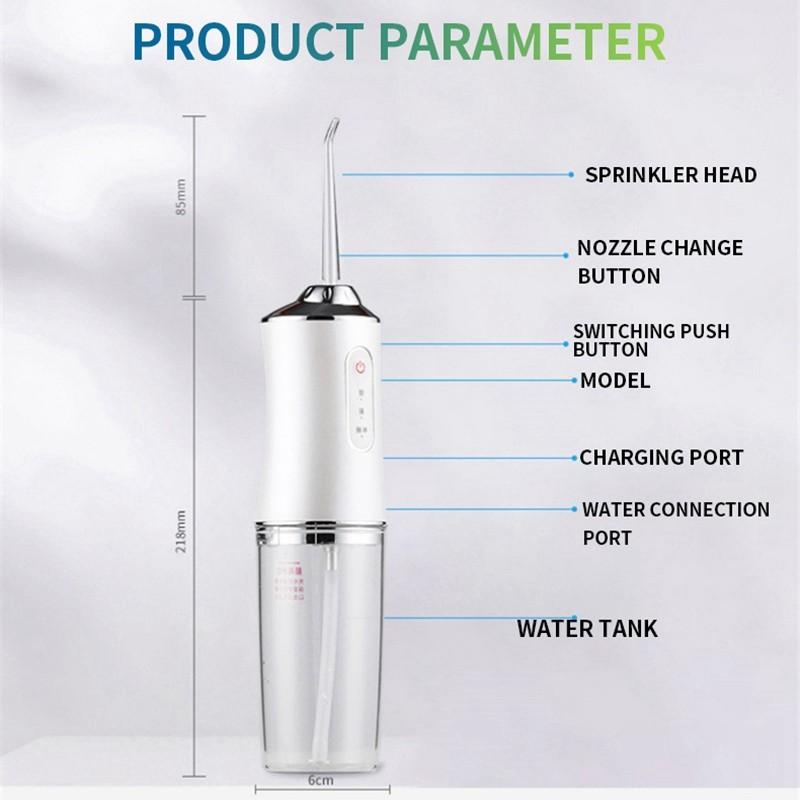 Cheap Oral Irrigator Portable USB Rechargeable Electric Tooth Scaler ...