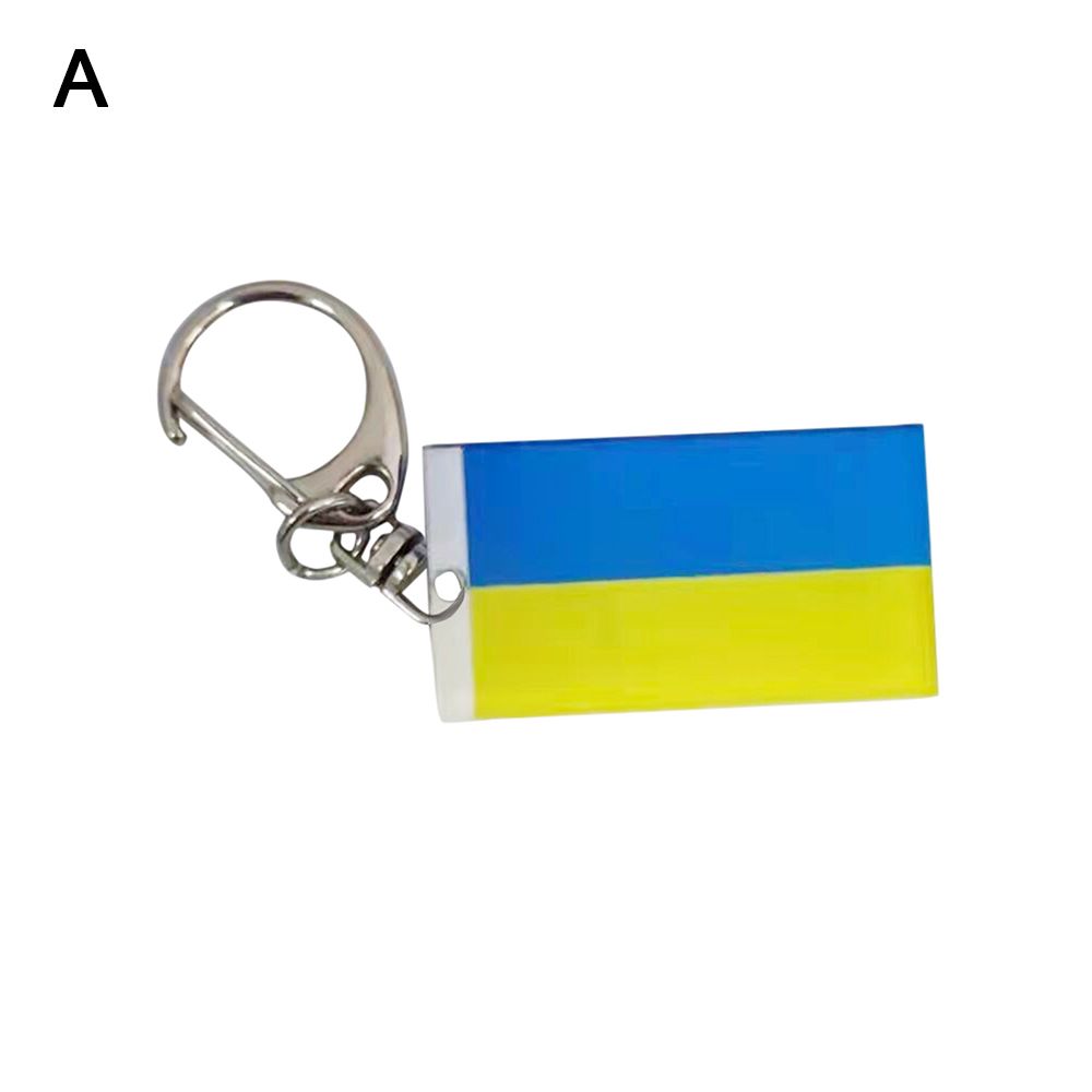Buy Hot Fashion National Car Ukraine Key Ring Flag Keychain at ...