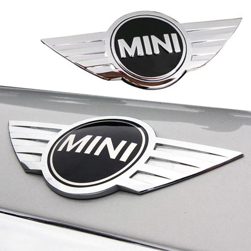 Buy Car Styling Metal Mini Cooper Sticker For MINI Car Front Badge with ...