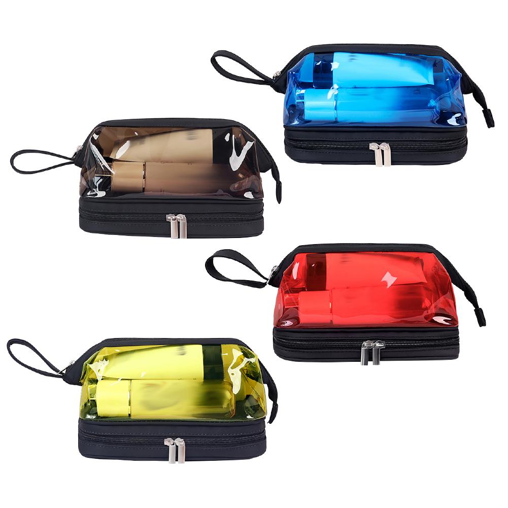 Pvc Waterproof Transparent Cosmetic Bag Wash Bath Storage Bag Travel ...