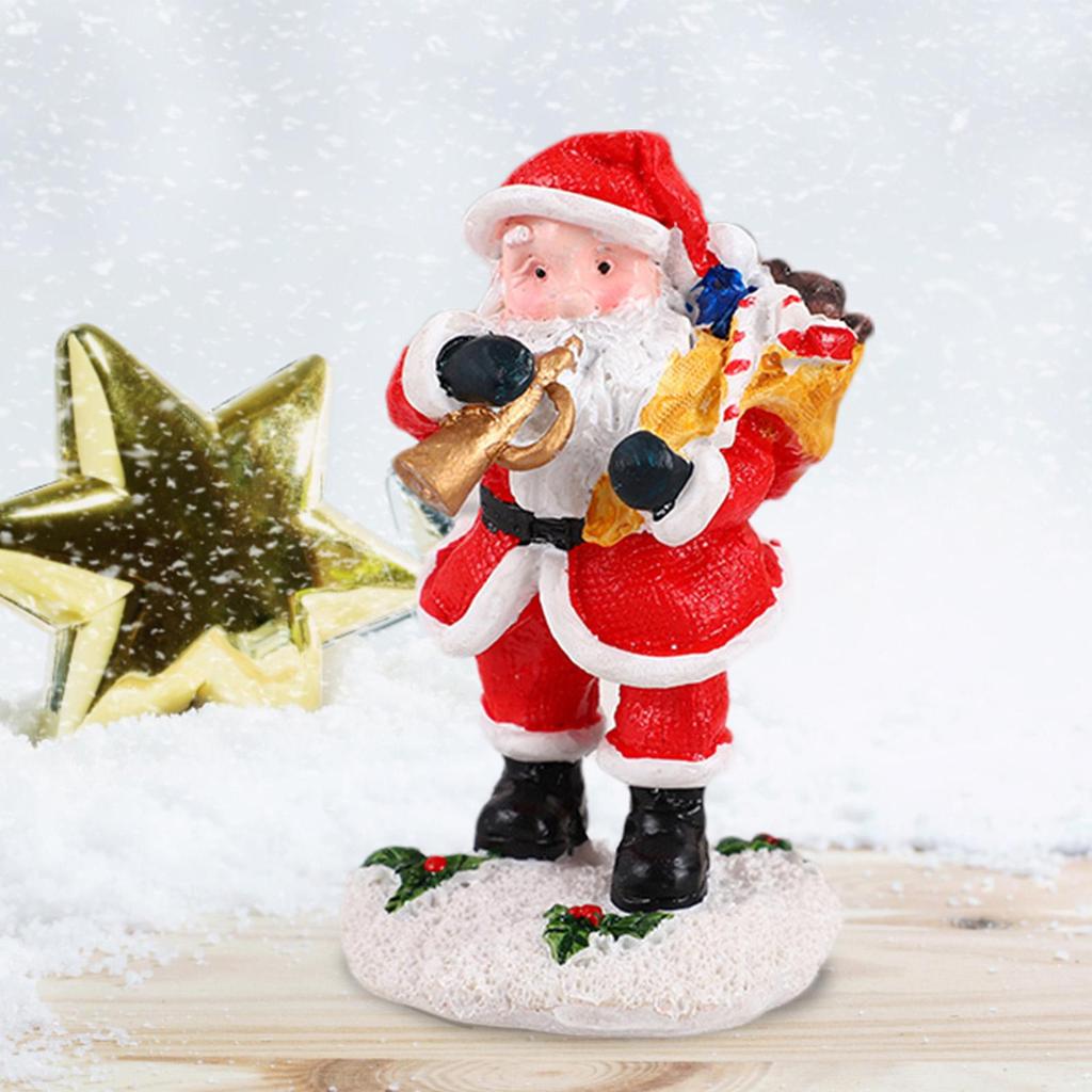 Buy Resin Santa Claus Figurines | Mini Christmas Santa Ornaments ...
