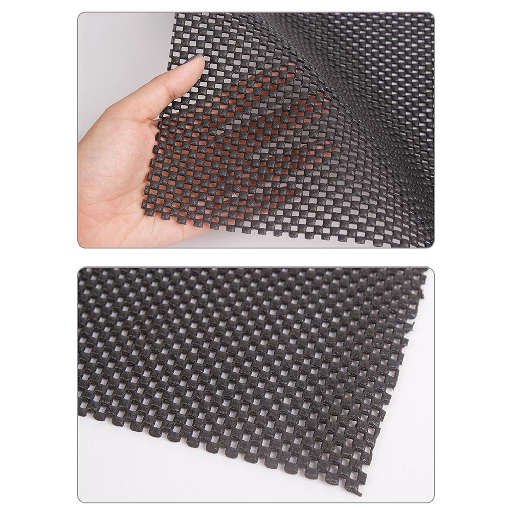 PVC Foam Car Dashboard Trunk Sticky Mat Anti-Slip Mesh Pad Black ...
