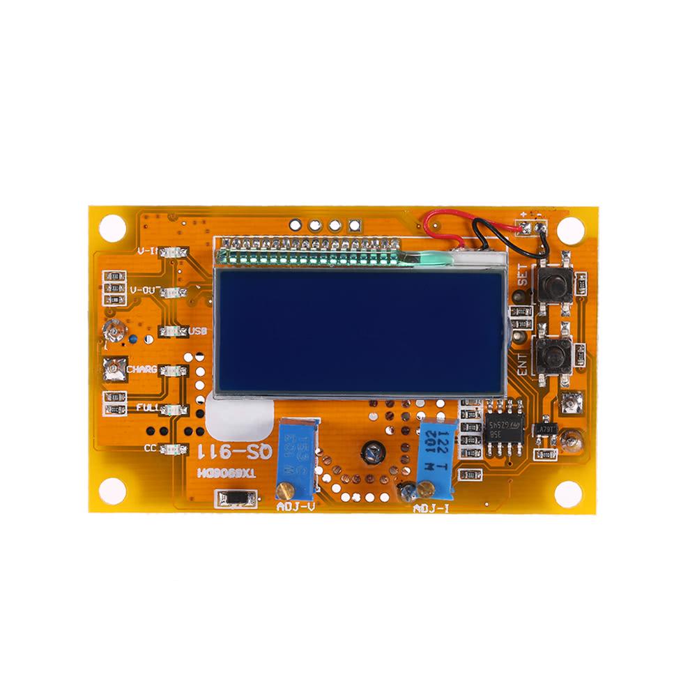 LCD Digital DC-DC Adjustable Step-down Power Supply USB Charge Module ...