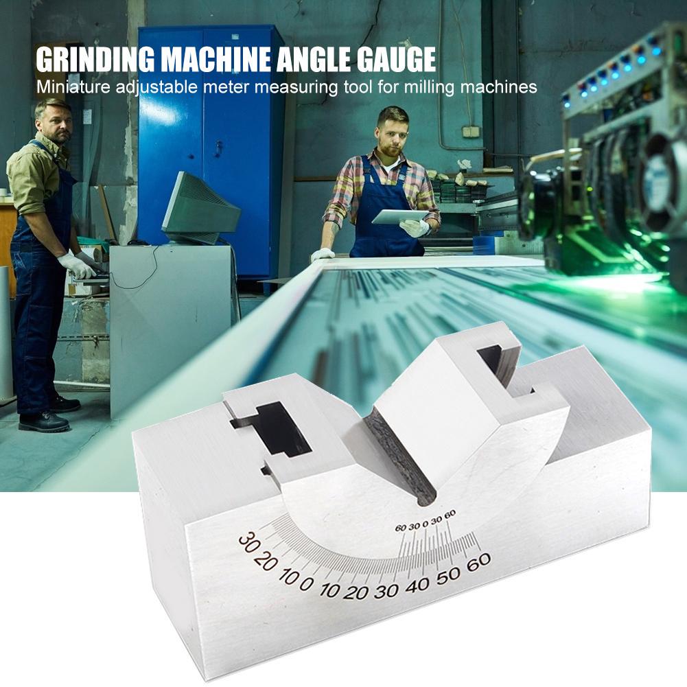 Buy Precision Gauge Micro Adjustable Angle V Block Milling Setup Angle ...
