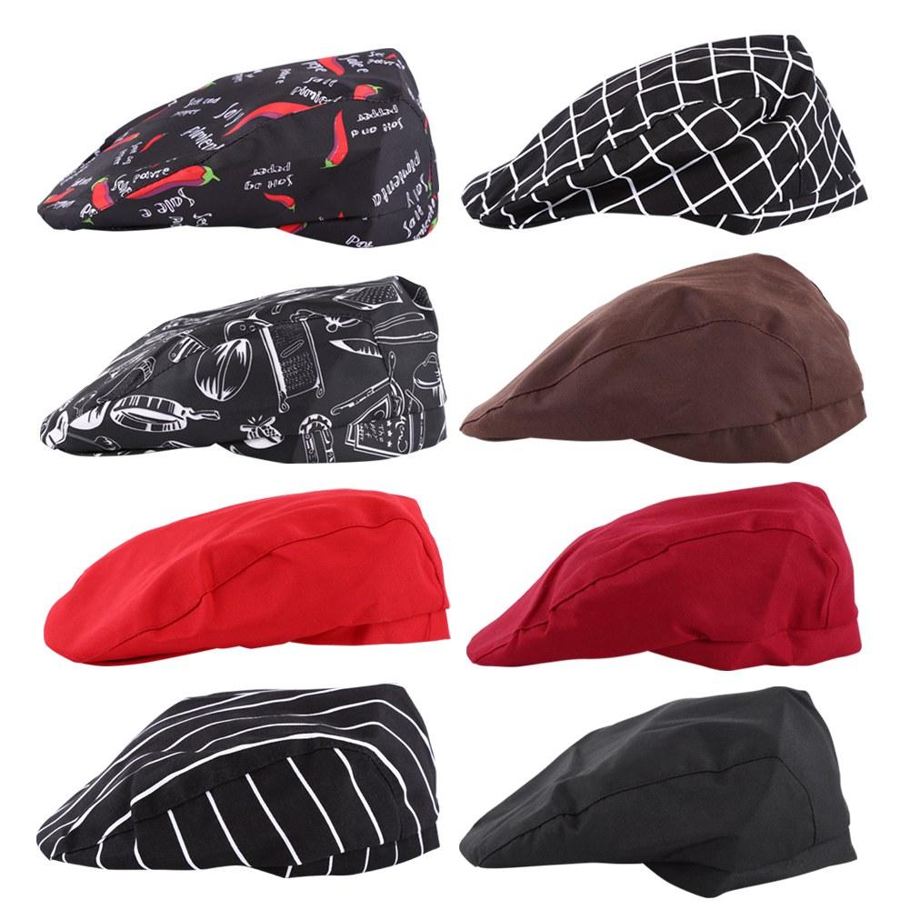 1Pc Fashion Men Women Chef Hat Catering Baker Attendant Kitchen Cook ...