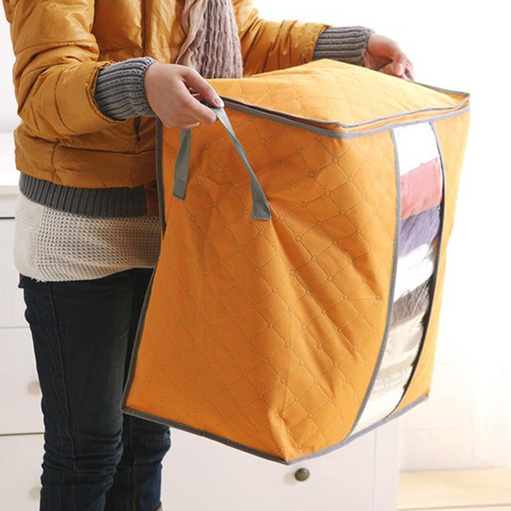 Buy Colorful Bamboo Charcoal Quilt Storage Bag Color Clothing Storage ...