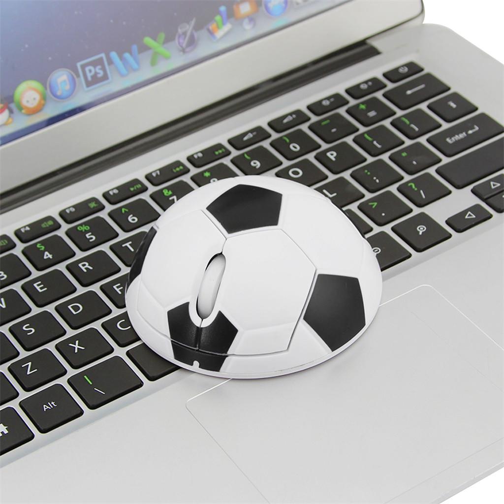 Buy Wireless Soccer Mouse 2.4G Ergonomic 3D Optical Sports Football ...