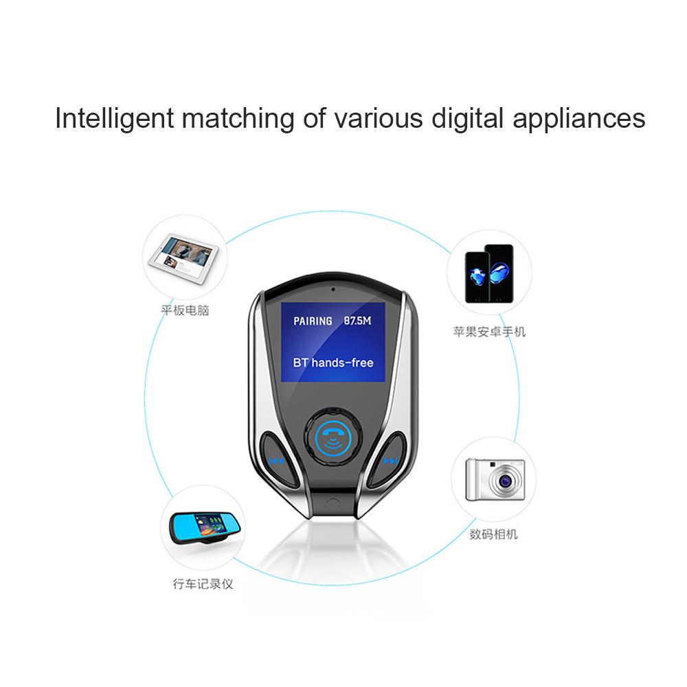 Buy X8 Car Kit Handsfree Wireless BT FM Transmitter LCD MP3 Player Dual ...