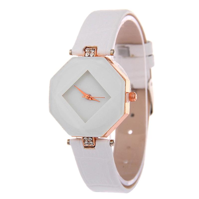 Cheap Korean Version Of The Trend For Womens Prism Diamond Mirror Watch ...