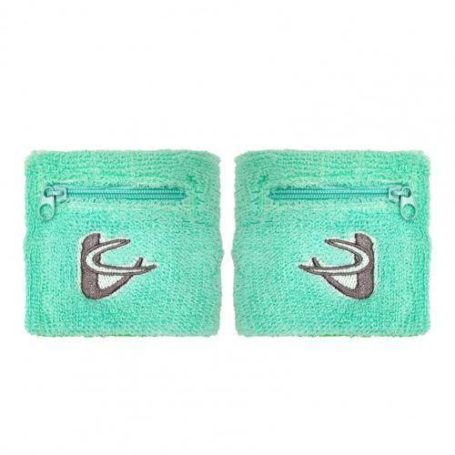 Buy 2Pcs Sports Wristband Wrist Purse Bag With Zipper Pocket ...