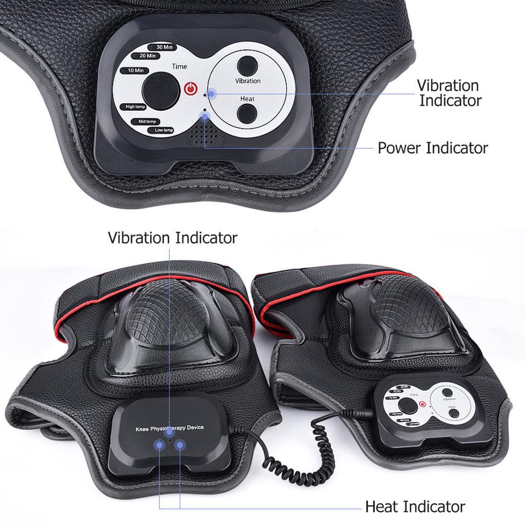 Infrared Heated Adult Knee Massager Rehabilitation Magnetic Vibration