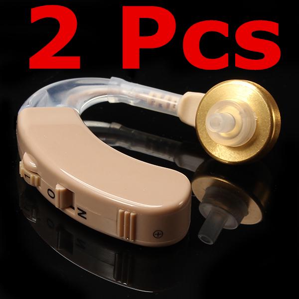 Buy 1Pcs /2Pcs Loud And Clear Adjustable Hearing Aid Behind The Ear ...