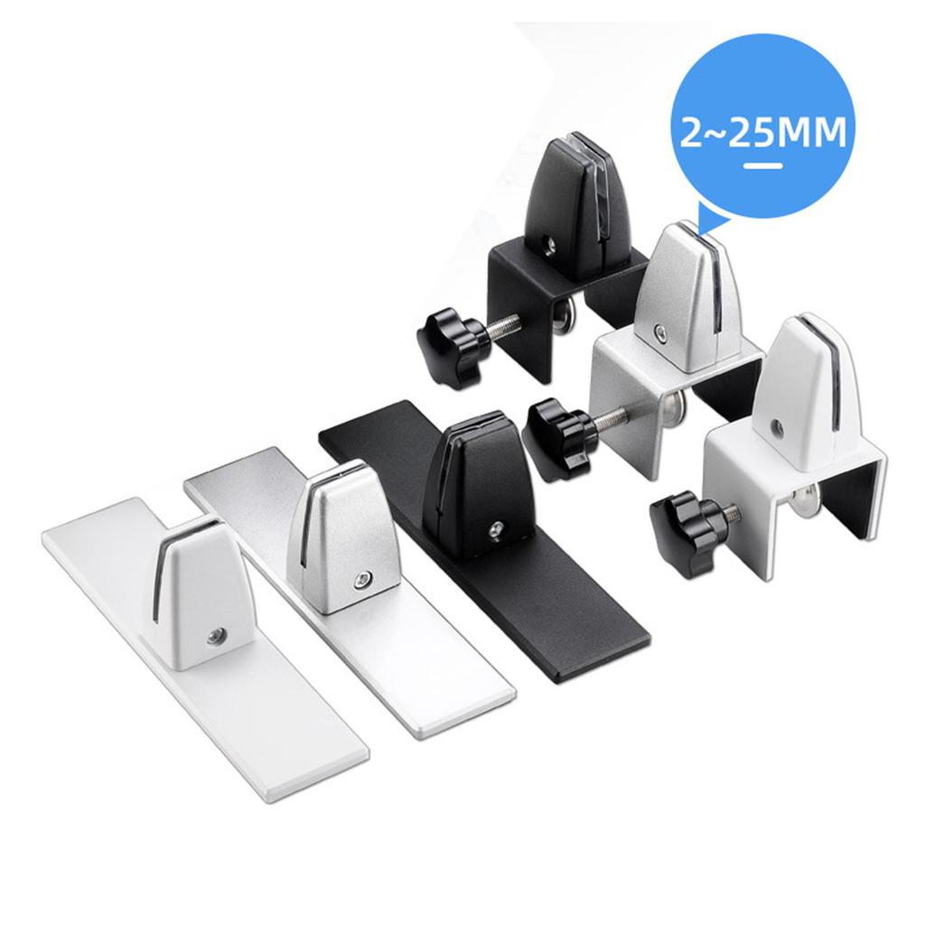 Cheap 4pcs Office Desktop Partition Bracket Screen Clamp Clips No ...