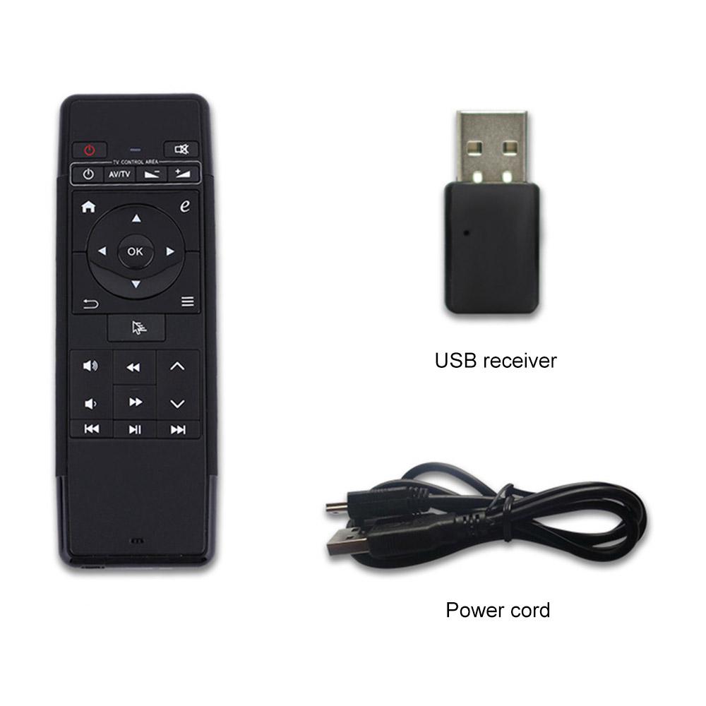 HCY-63A 2-in-1 Remote Control 2.4 GHz Wireless Air Mouse 6-Axis IR ...