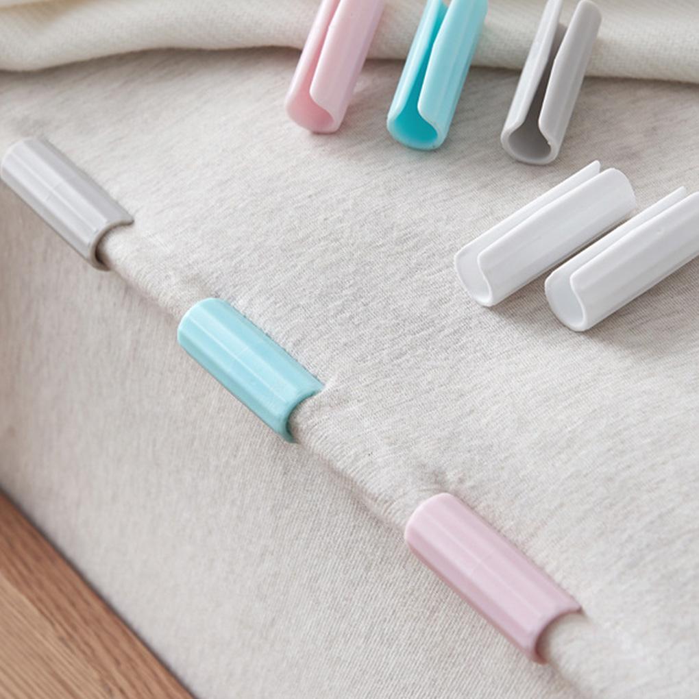 Bed Sheet Clips Plastic Quilt Clamps Non-slip Household Bed Sheet ...