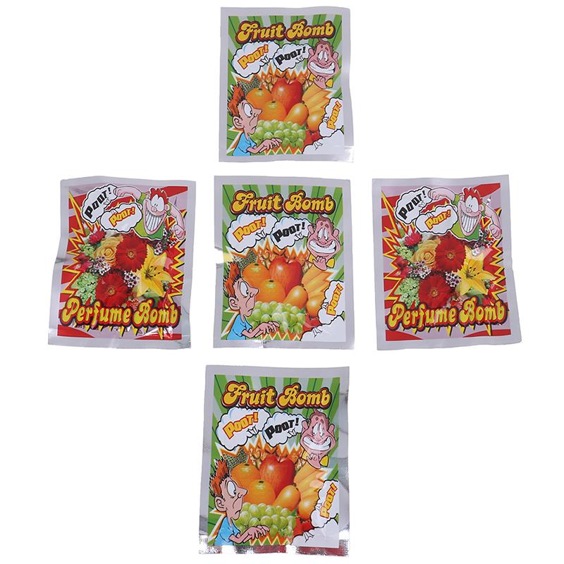 Buy 5Pcs Funny Fart Bomb Bags Flower Bomb Smelly Gags Practical Jokes ...