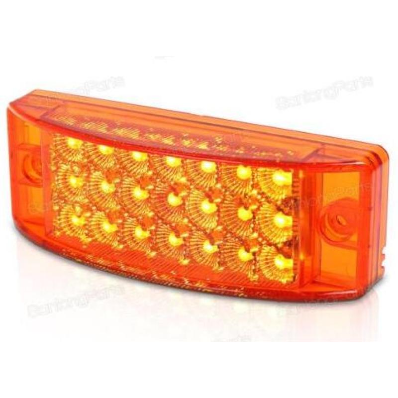 Buy 20LED Universal Waterproof Warning Light Side Marker Light Stop ...