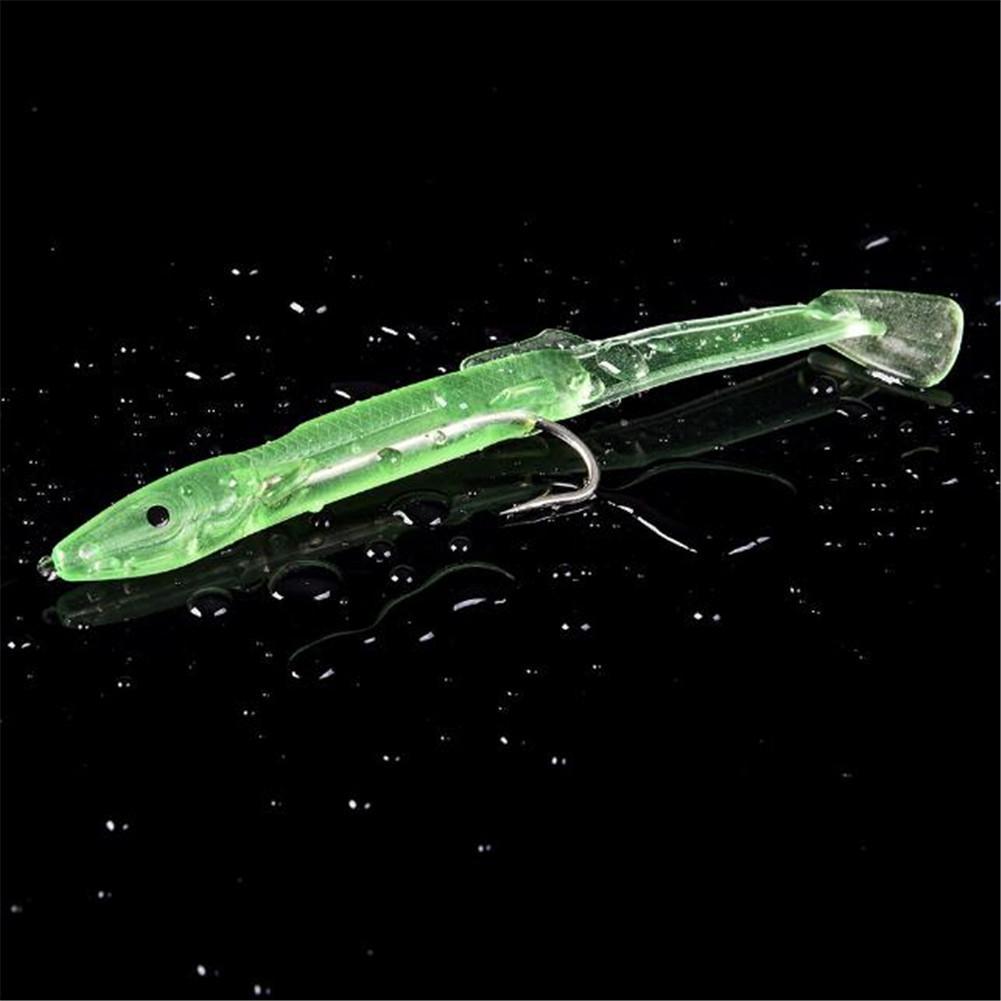 Buy Fishing Fishhook Soft Lures Fish Hook Tail Lures Fake Bait Fish Eel ...