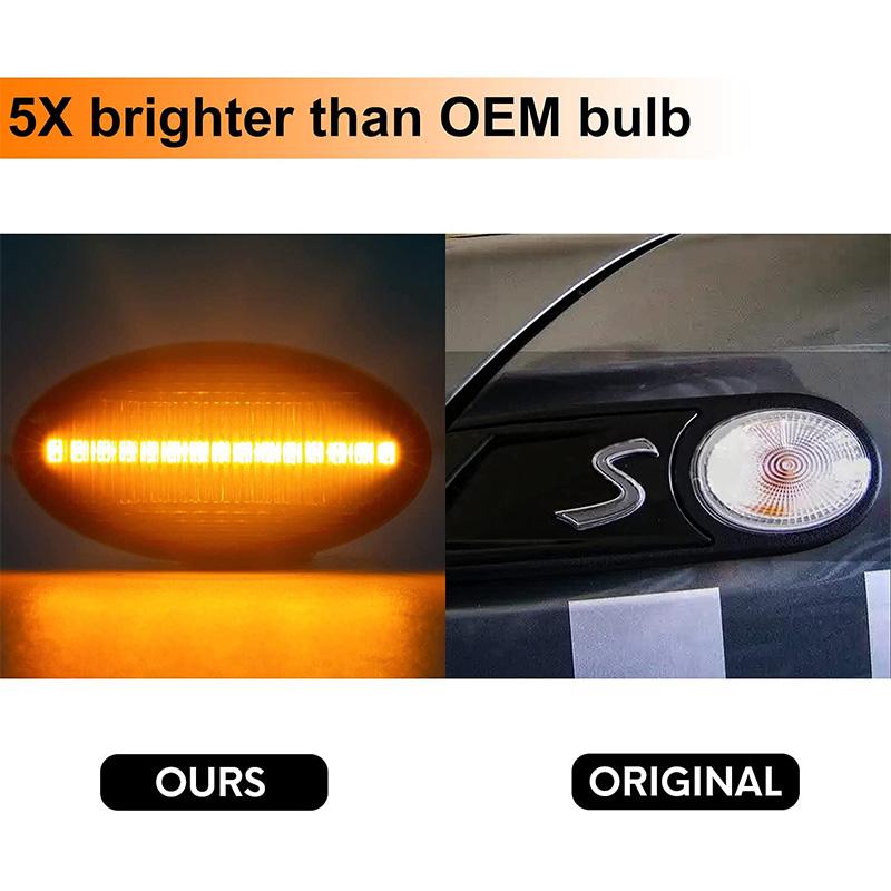 Cheap For Mini Cooper R50 R52 R53 Indicator Repeater 2001-2006 LED Side ...