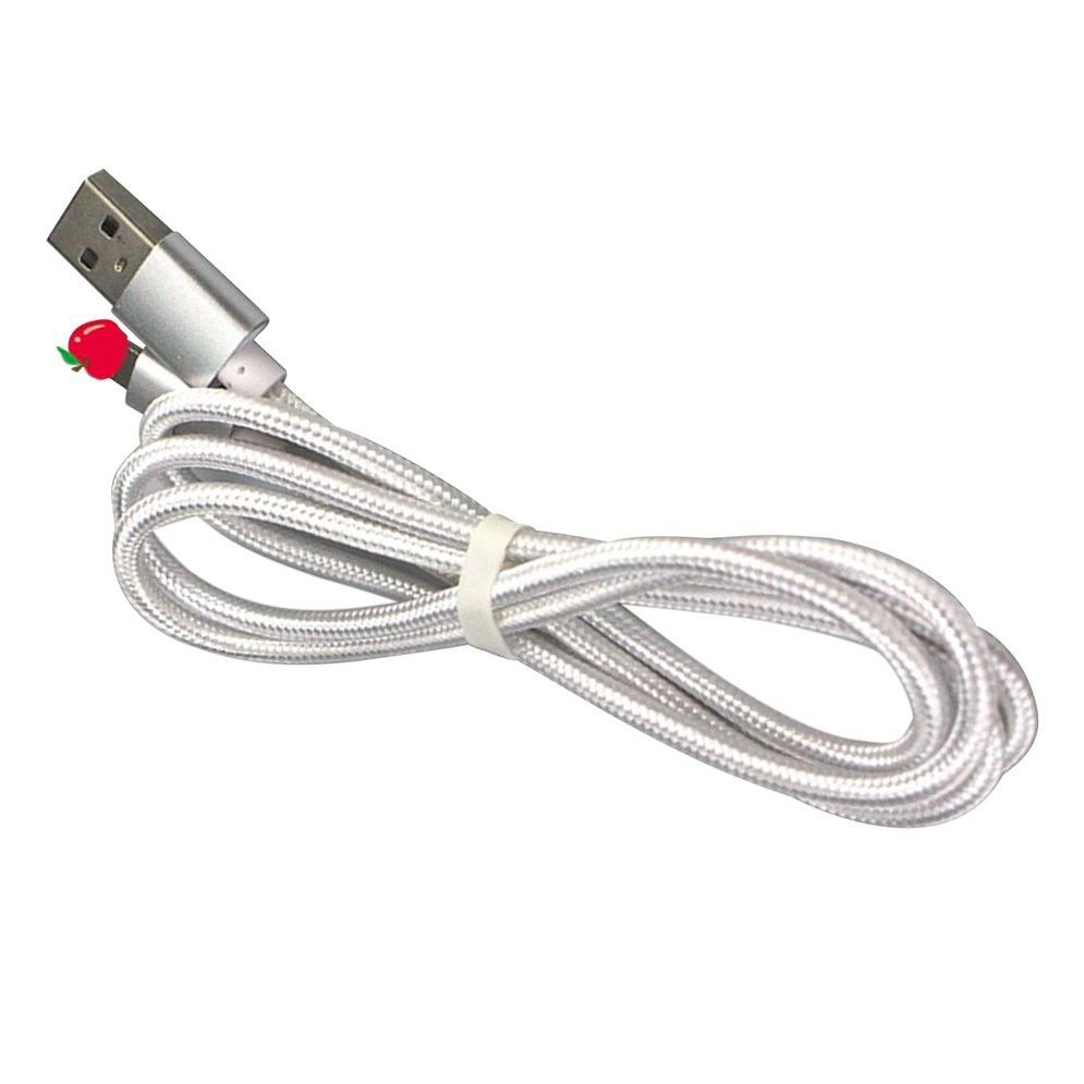 Nylon Braided Data Cable Aluminum Alloy Braided Charging Data Cable ...