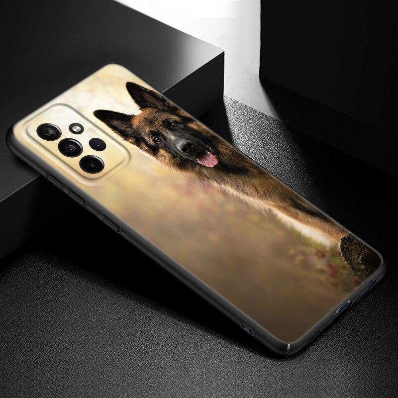 Buy German Shepherd Dog Phone Case For Samsung Galaxy A21 A30 A50 A52 S ...