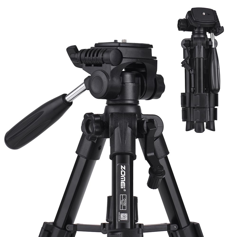 ZOMEI Q100 52cm/20 Lightweight Portable Aluminum Camera Travel Mini ...