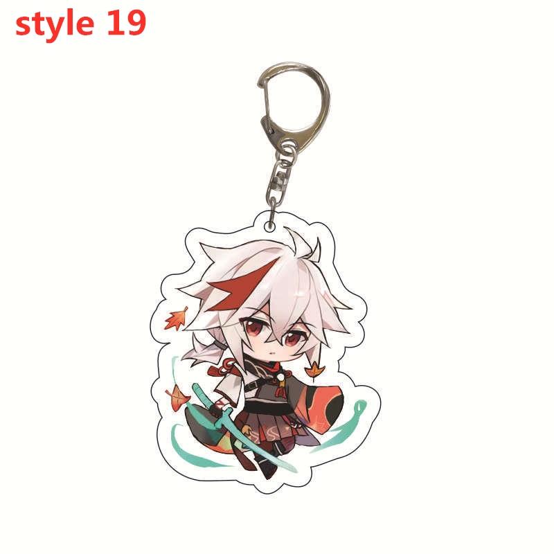 Buy 1Pcs Game Anime Genshin Impact Gorou Tartaglia Hu Tao Arataki Itto ...